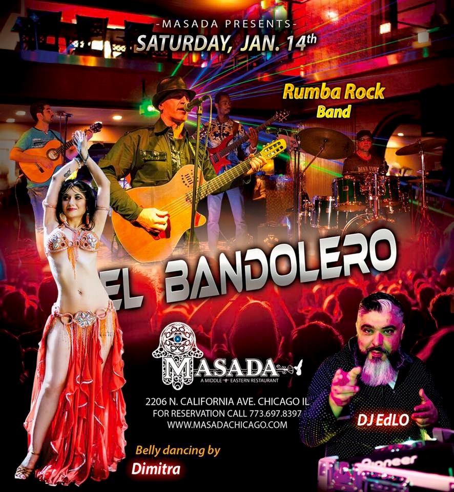 El Bandolero Live at Masada | OPA Chicago
